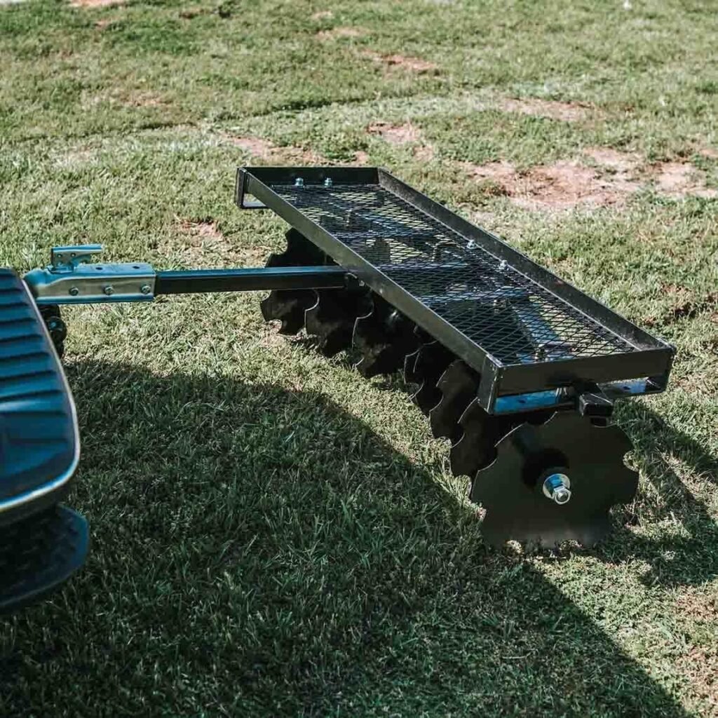 Titan Distributors Inc. 4-Ft Notched Disc Harrow Attachment Pull Behind ...